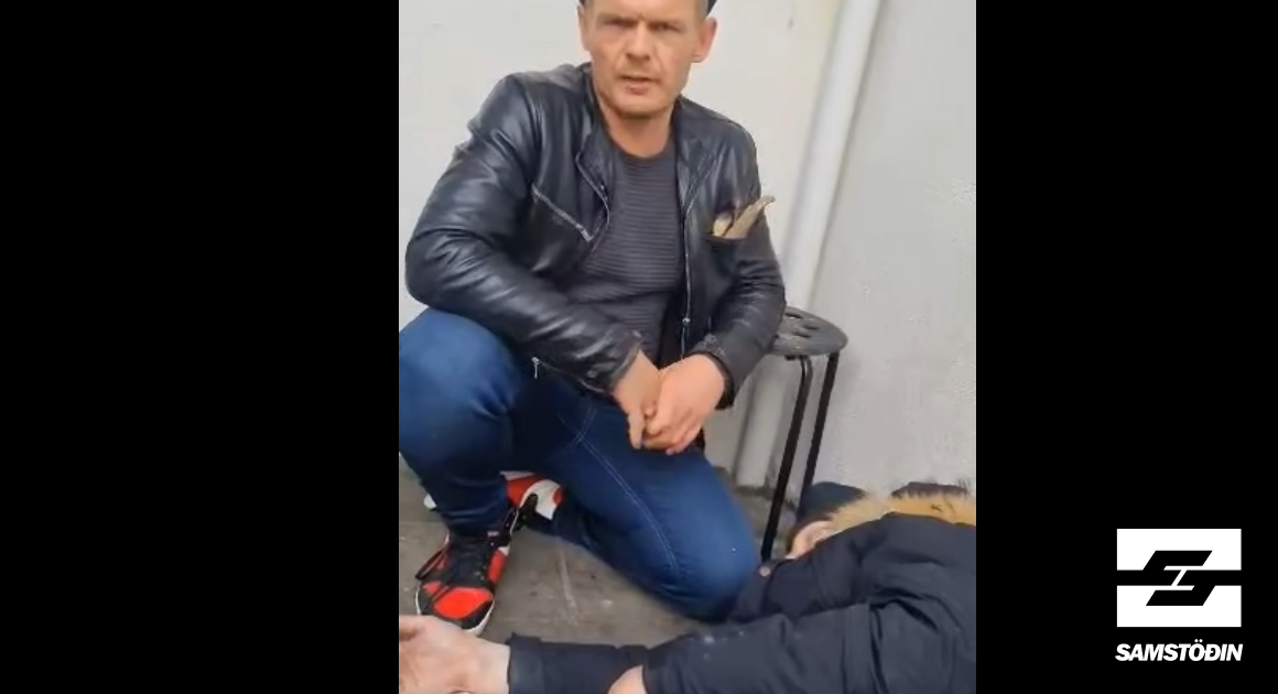 „Hann liggur hér eins og hráviði fyrir utan gistiskýlið á Granda núna ...