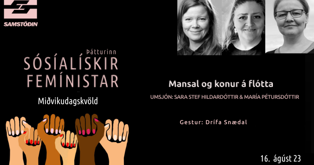 Mansal og konur á flótta – Samstöðin