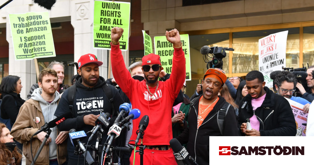 Chris Smalls verkalýðsleiðtogi mætir á skerið – Samstöðin